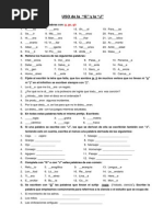 Reglas del uso de C, CC y X | PDF | Morfología | Morfología Lingüística
