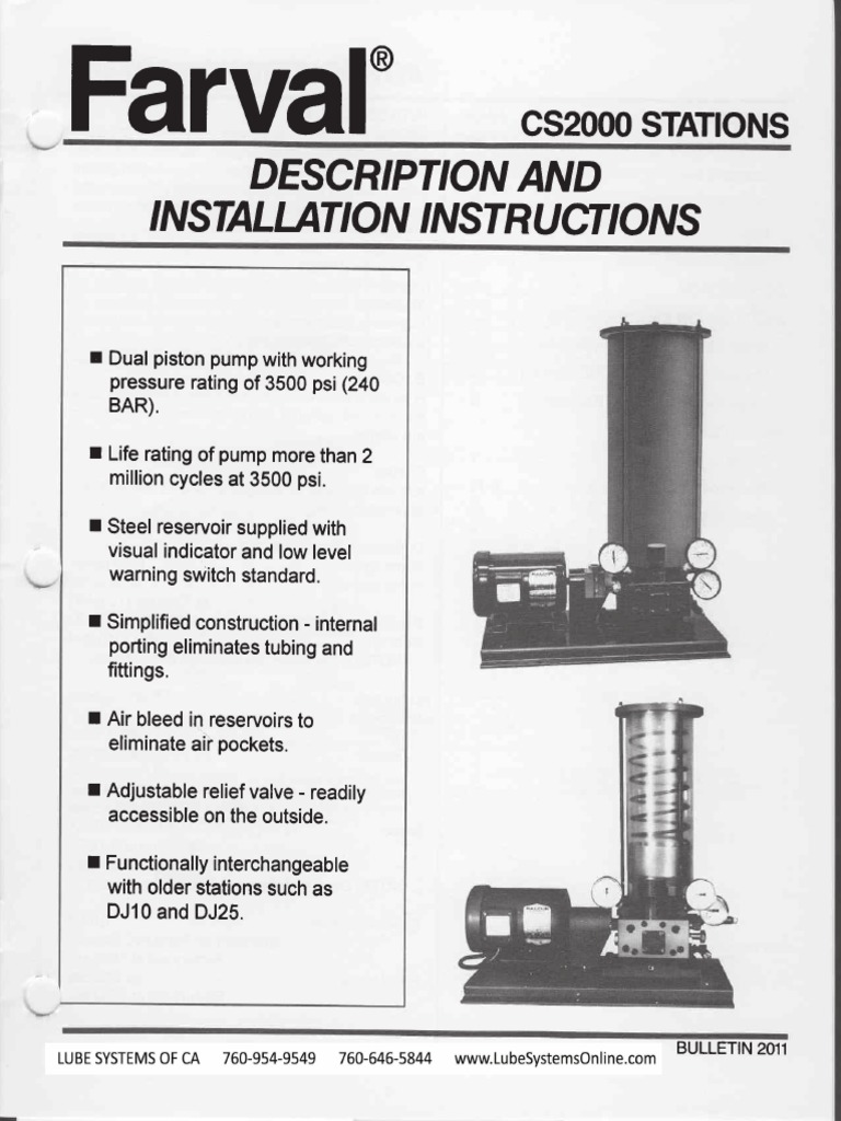 Farval Cs2000 Station | PDF