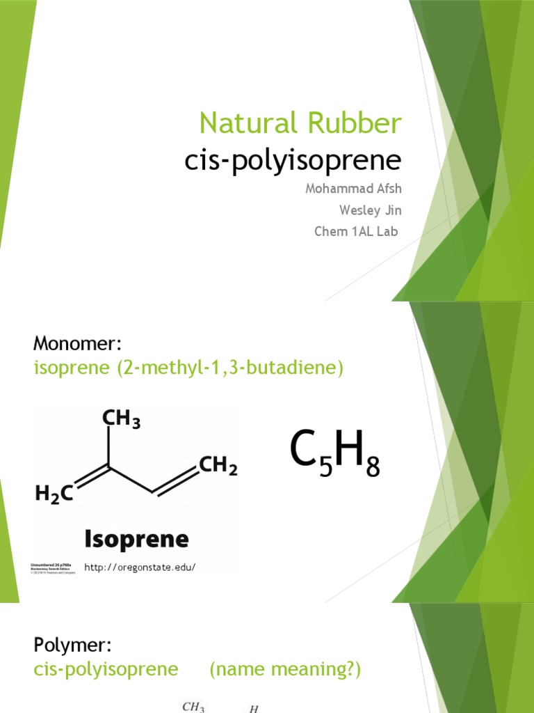 Natural Rubber: Cis-Polyisoprene | PDF | Science & Mathematics