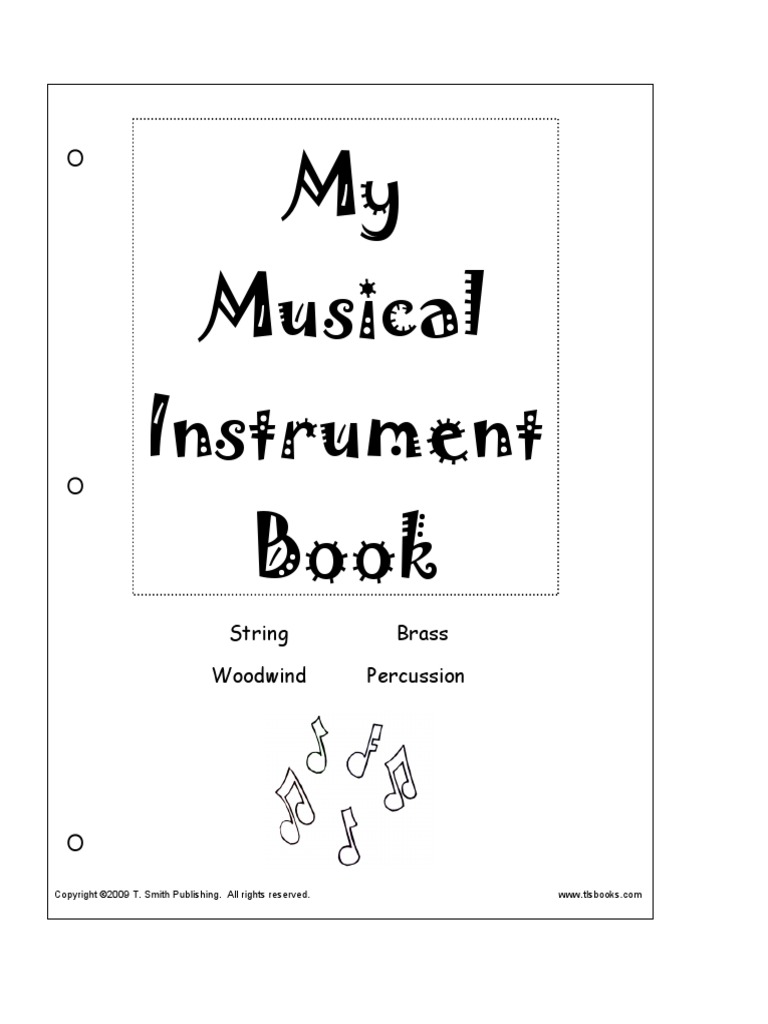 My Musical Instrument Book | PDF | Musical Instruments | Woodwind ...
