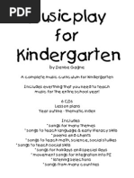 K-5 Music Curriculum | PDF | Singing | Sound