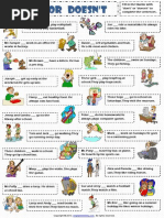 Simple Past Error Correction | PDF