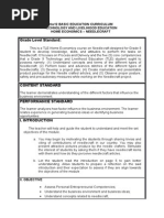 Handicraft Production LM | PDF | Embroidery | Sewing