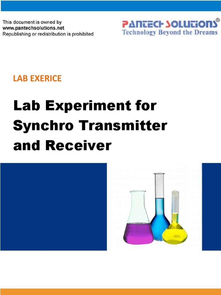 Lab Experiment For Synchro Transmitter and Receiver PDF | PDF ...