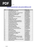 List of Beneficiary Bank Codes For Autopay Services - Cleaned | PDF ...