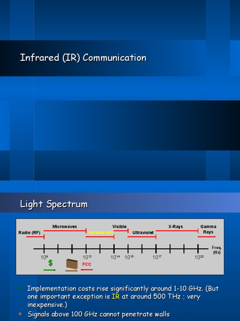 Light Communications | PDF | Infrared | Modulation