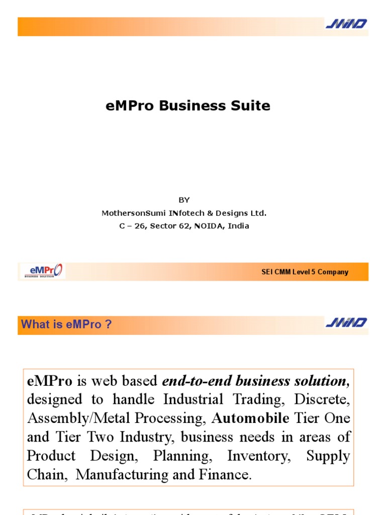 EMpro - A Manufacturing ERP | PDF | Debits And Credits | Accounts Payable
