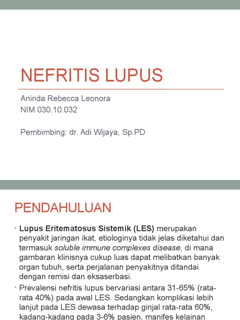 Nefritis Lupus | PDF
