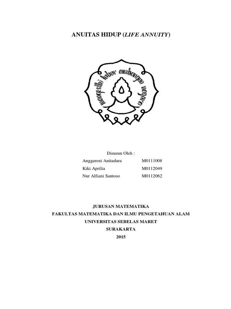 Anuitas Hidup | PDF