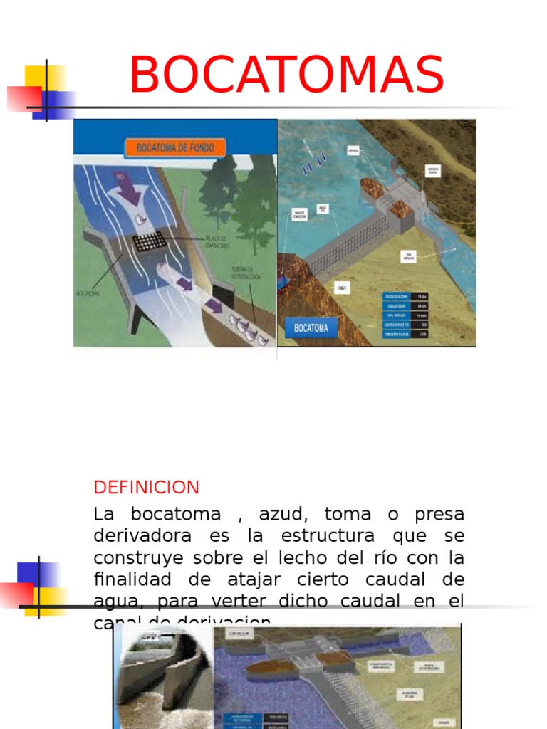 bocatoma | Represa | Río