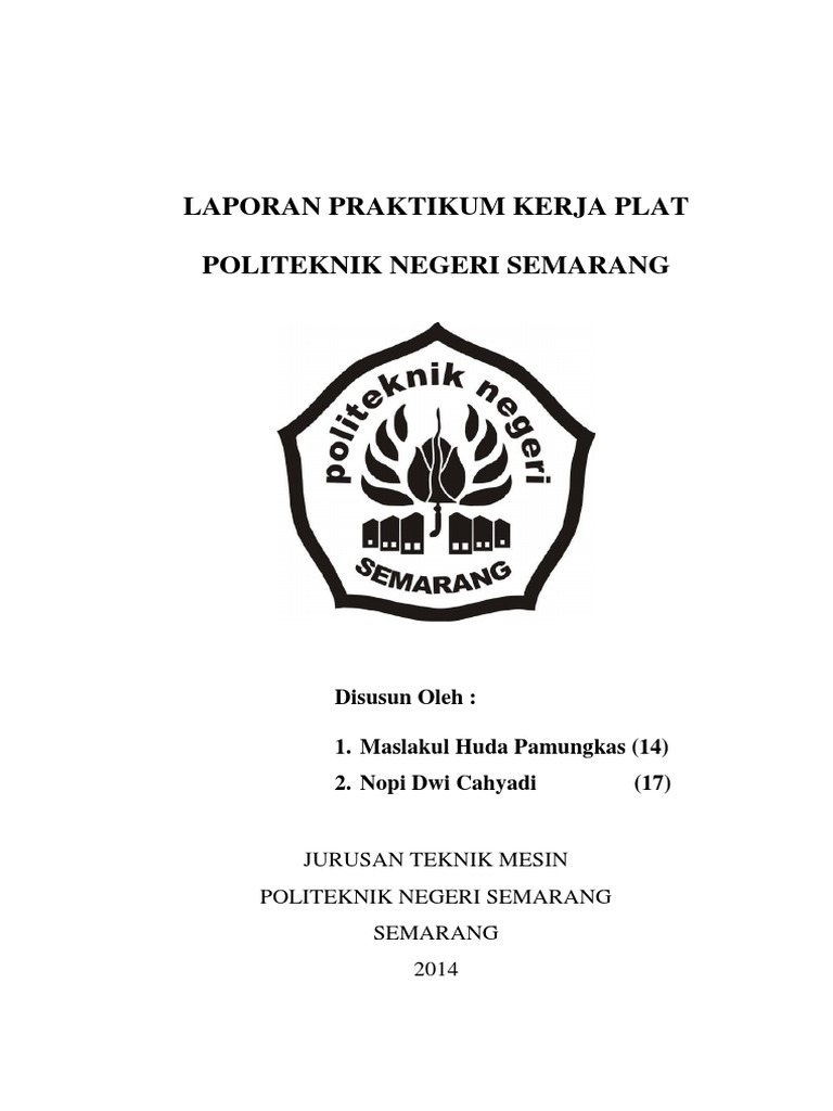 Laporan Praktikum Kerja Plat | PDF