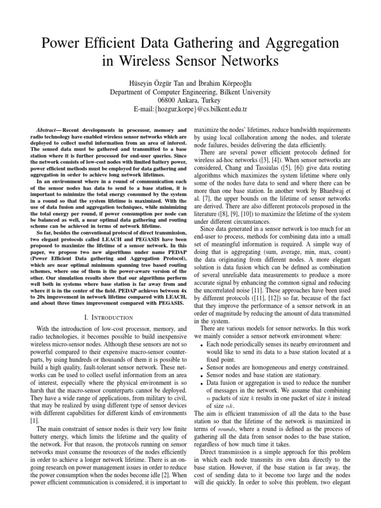 WSN Clustering | PDF | Routing | Wireless Sensor Network WSN Clustering | PDF | Routing | Wireless Sensor Network