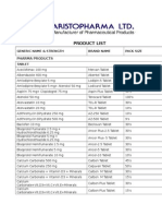Square Pharmaceuticals Limited Bangladesh Products List | PDF | Medical ...