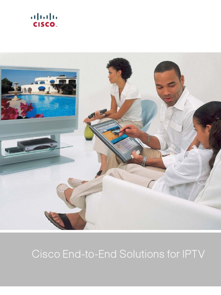 End-To-End Solutions For IPTV | PDF | Iptv | H.264/Mpeg 4 Avc
