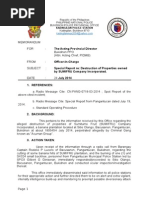 Report on Robbery Incident