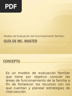 Guía de Evaluación Familiar McMaster | PDF | Comunicación | Las emociones