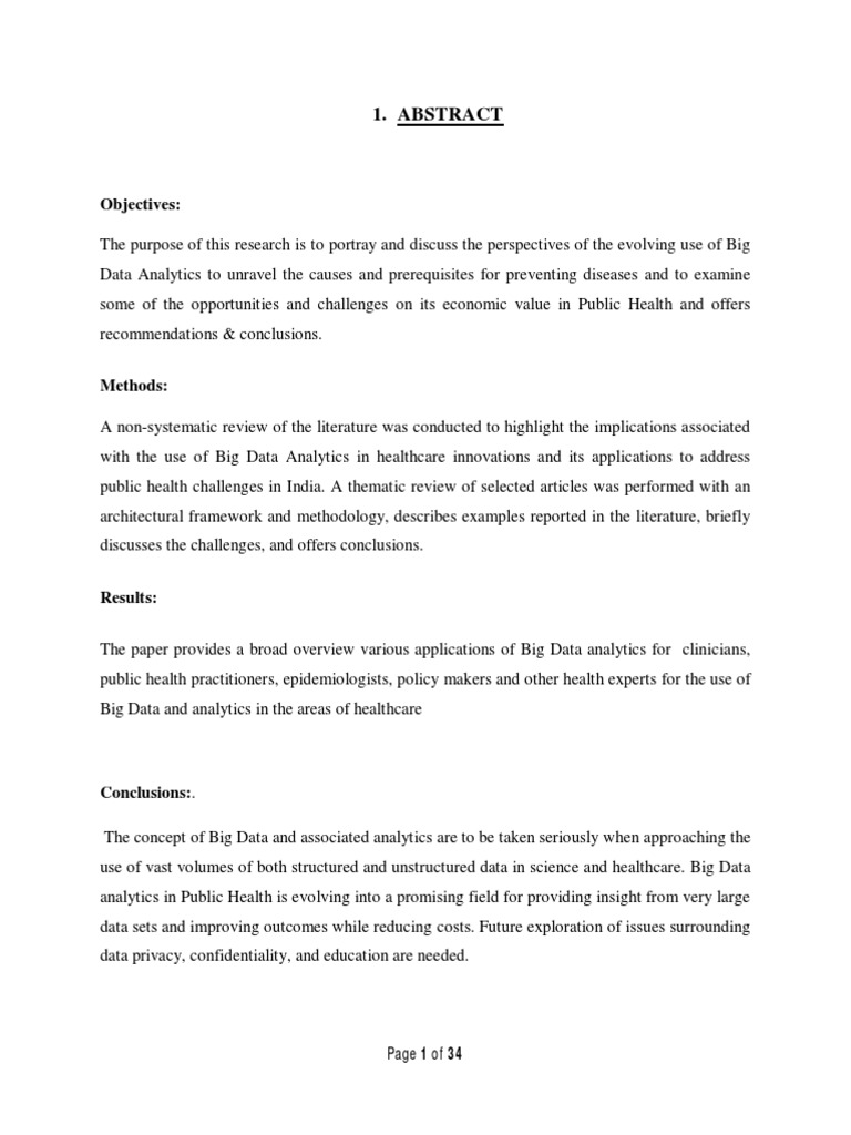 Big Data Final Report | PDF | Big Data | Analytics