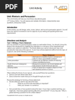 Persuasive Language Techniques | PDF | Argument | Emotions