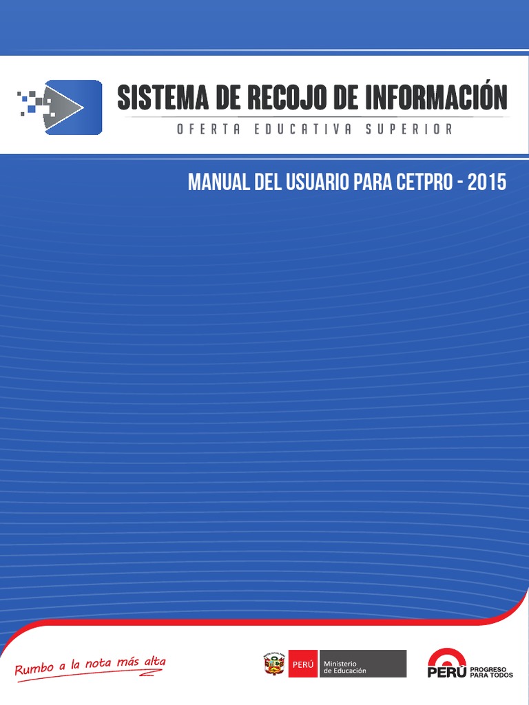 Manual Usuario Cetpro | PDF | Ventana (informática) | Point and Click