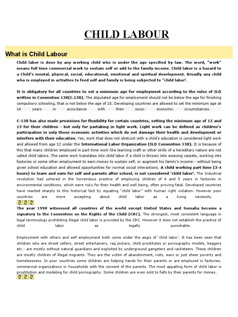 Child Labour | Child Labour | International Labour Organization