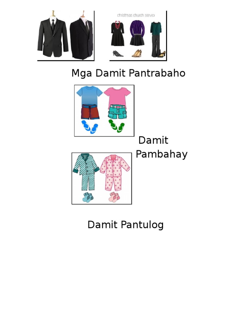 Damit Pambahay Clipart People
