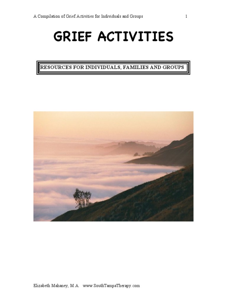 Grief Packet | Facilitator | Emotions