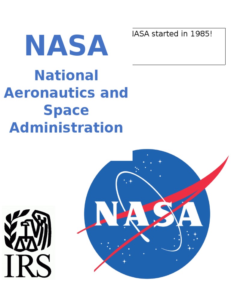 NASA Overview: Founded in 1985 | PDF