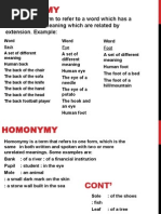 Understanding Lexical Fields in English | PDF | Semantics | Linguistics