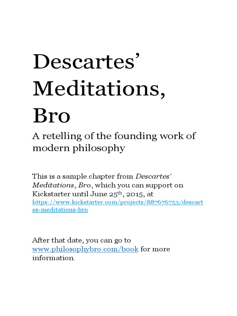 Philosophy for Bros | PDF | René Descartes | Triangle
