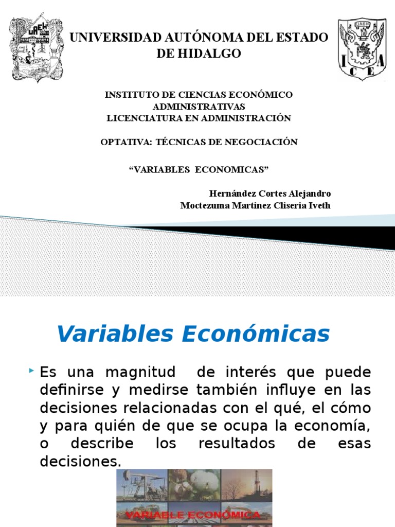 Variables Economicas | Inflación | Tasas de interés | Prueba gratuita ...