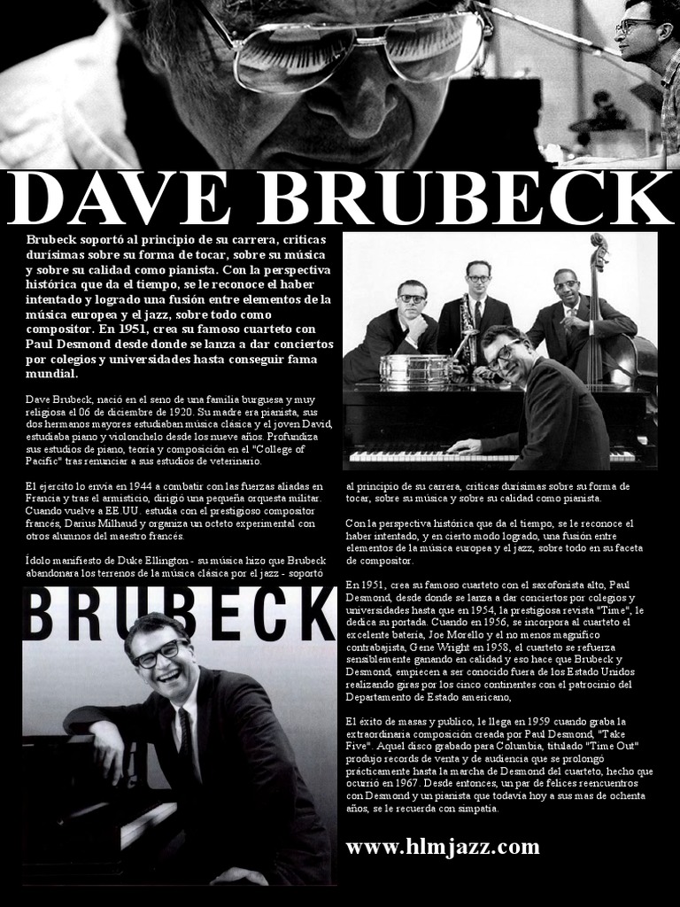 Dave Brubeck | PDF | Jazz | Piano