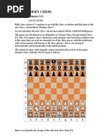 Chess Notation Sheet | PDF | Game Rules | Competitive Games