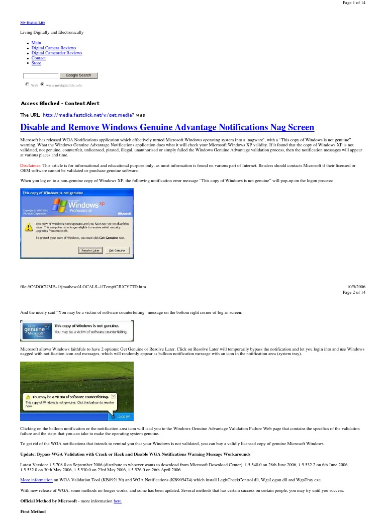 NAg Removal | PDF | Computing | System Software