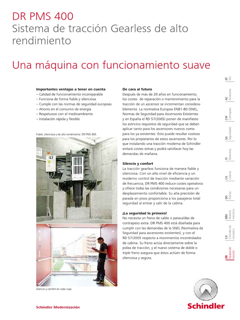 PMS 400 PDF | PDF | Ascensor | Science