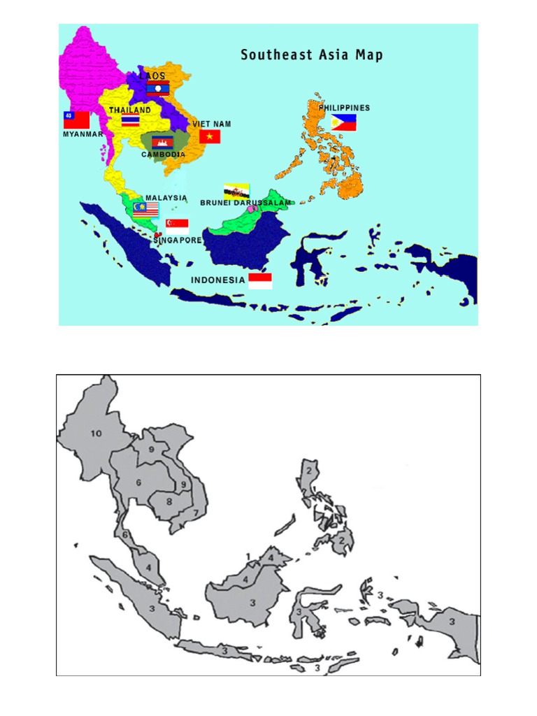 Peta Asean | PDF