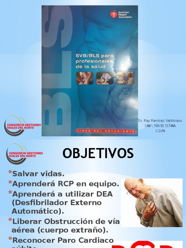 SVB | PDF | Reanimación cardiopulmonar | Medicina