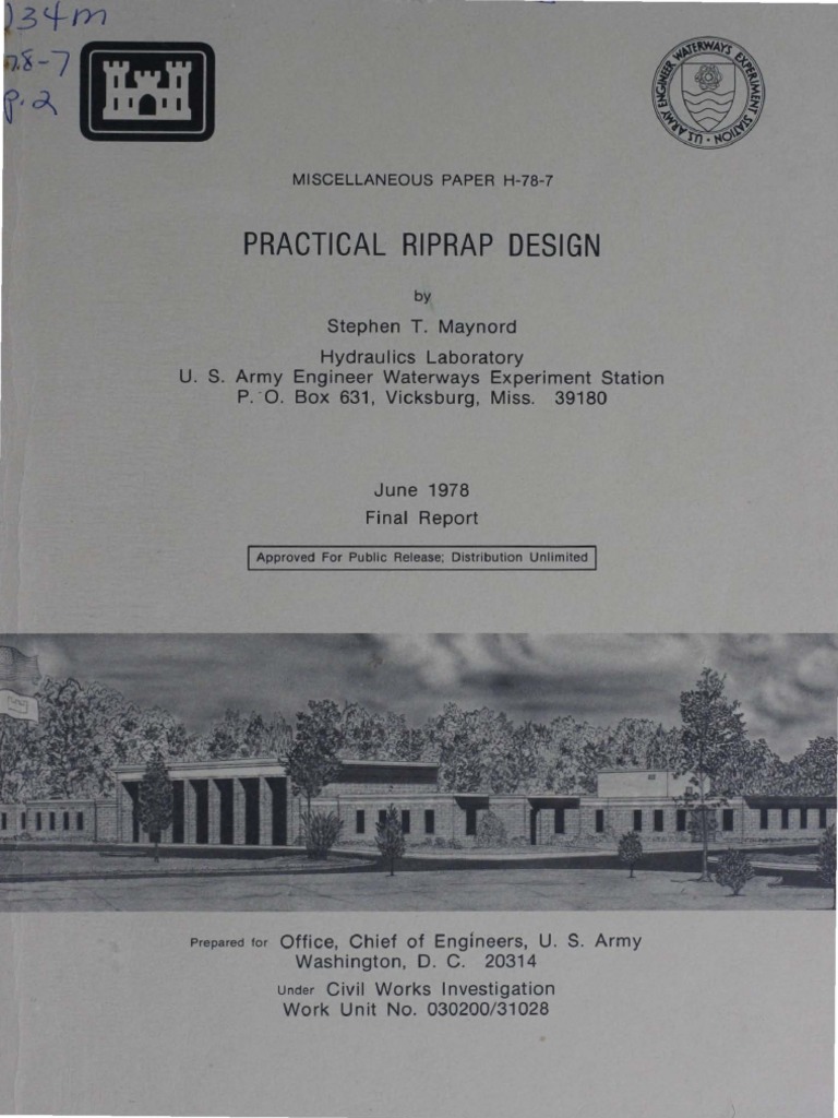Practical Riprap Design | Classical Mechanics | Mechanical Engineering