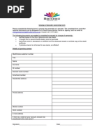 Change of Ownership Form - DSTV | PDF