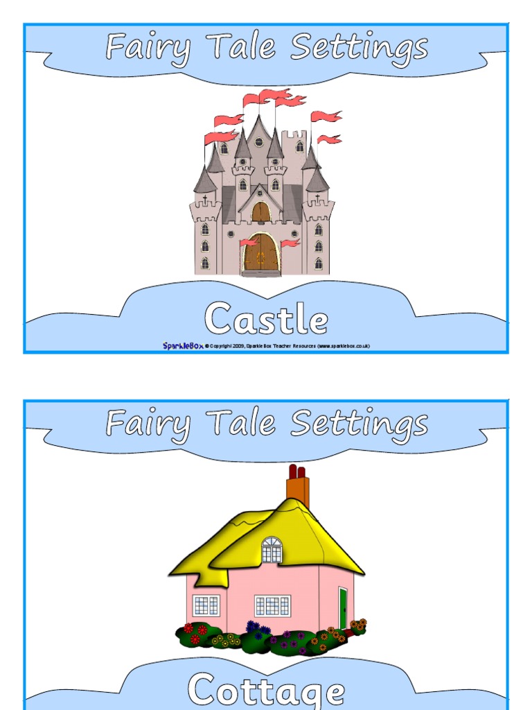 Fairy Tale Settings Sparklebox | PDF