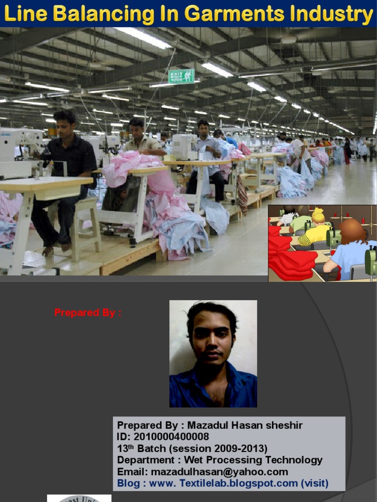 Line Balancing | PDF | Inventory | Seam (Sewing)