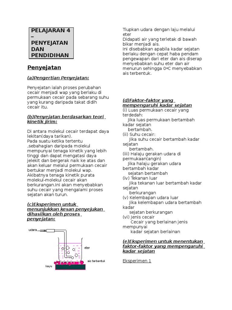 4 4 Penyejatan Dan Pendidihan | PDF