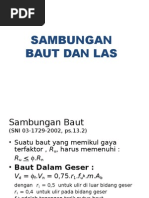 Perhitungan Rafter Bangunan Baja | PDF