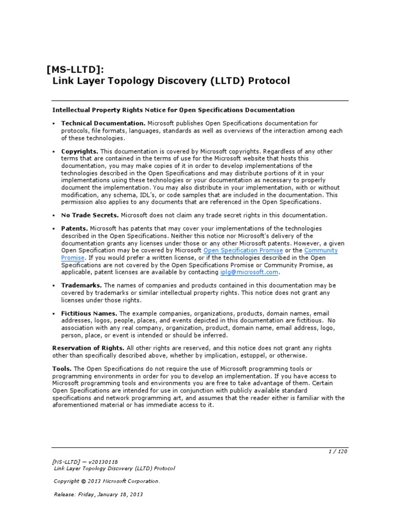 LLTD) PDF | PDF | Network Switch | Computer Network