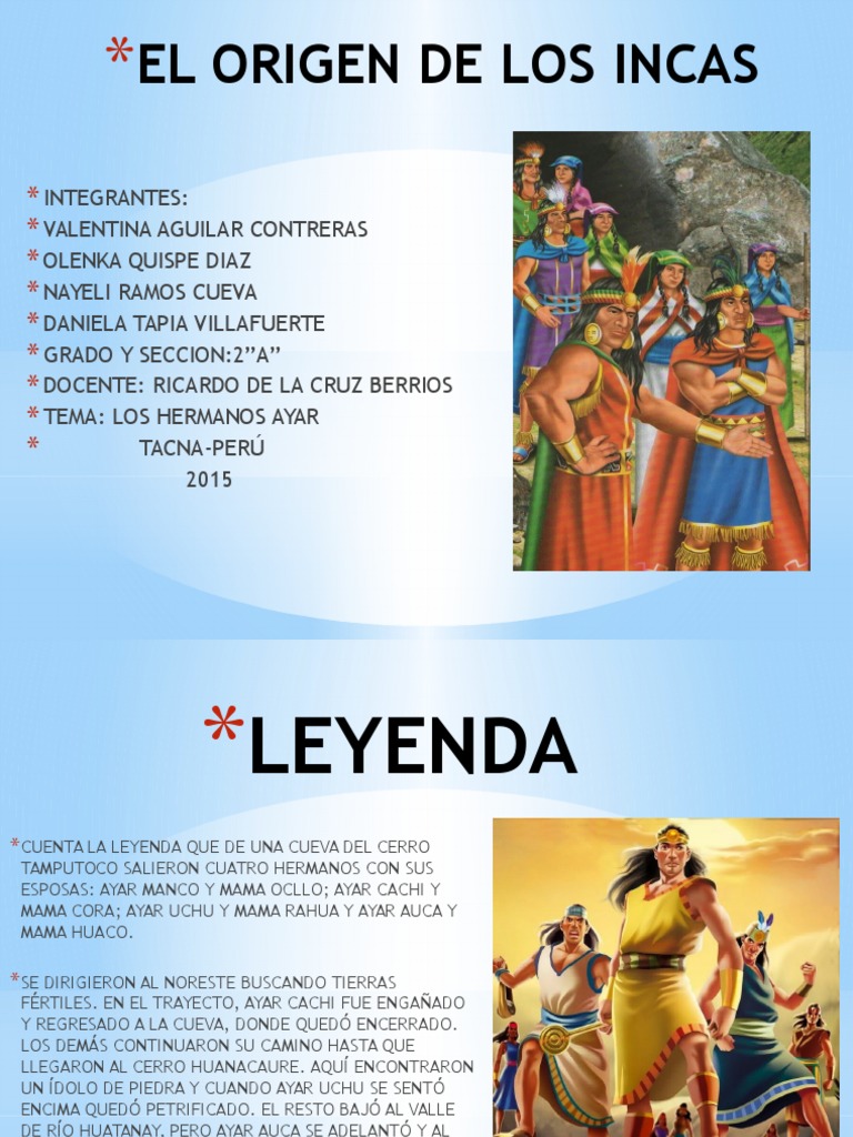 El Origen de Los Incas | PDF | Imperio Inca