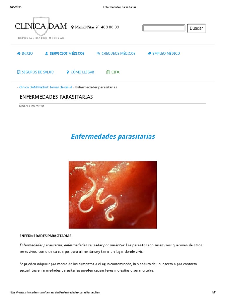 Enfermedades parasitarias.pdf | Parasitismo | Inmunología