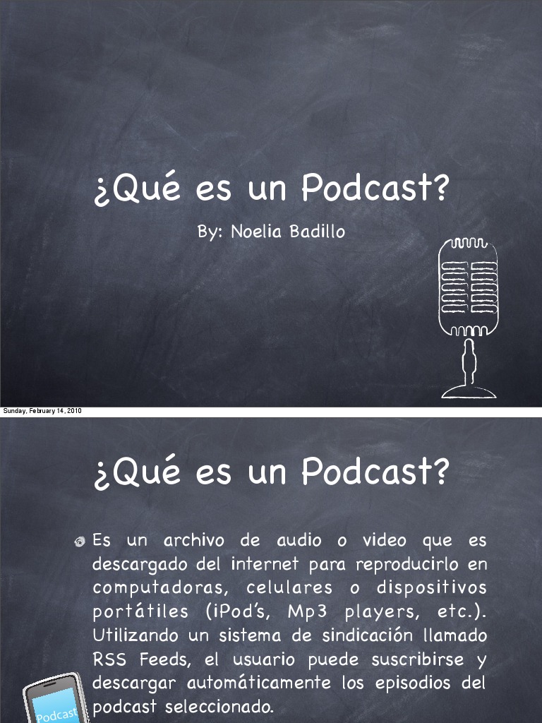 ¿Qué es un podcast? | Podcast | Multimedia