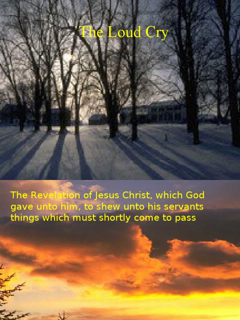 The Loud Cry | PDF | Religious Belief And Doctrine | Mythology