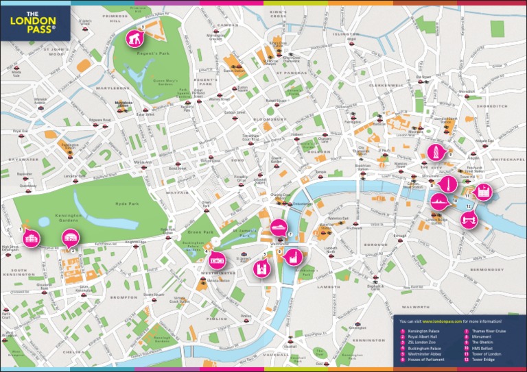 London Tourist Map | PDF