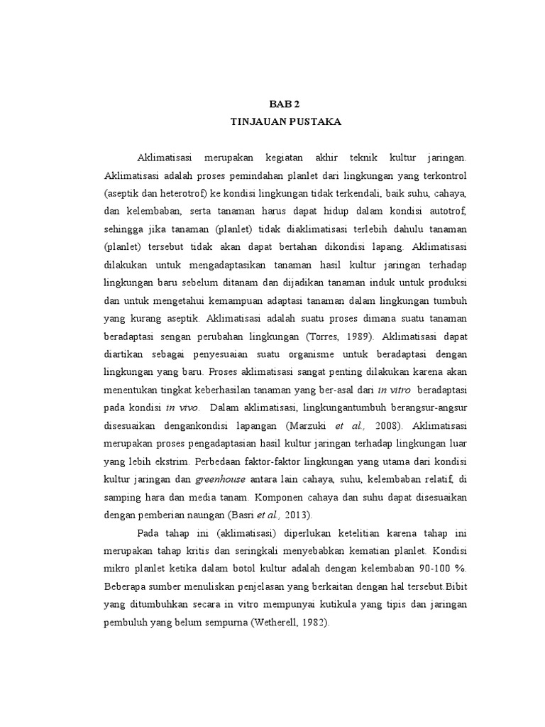 Tipus Aklimatisasi | PDF