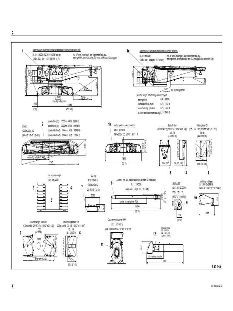 Telescopic Frame 7,5t / 16550 LB 690 X 323 X 126 (22'6"x10'7"x4'1 ...